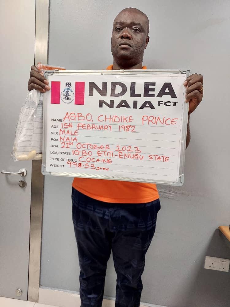 Breaking: NDLEA Arrested Two Businessmen Smuggling Cocaine And Heroin ...