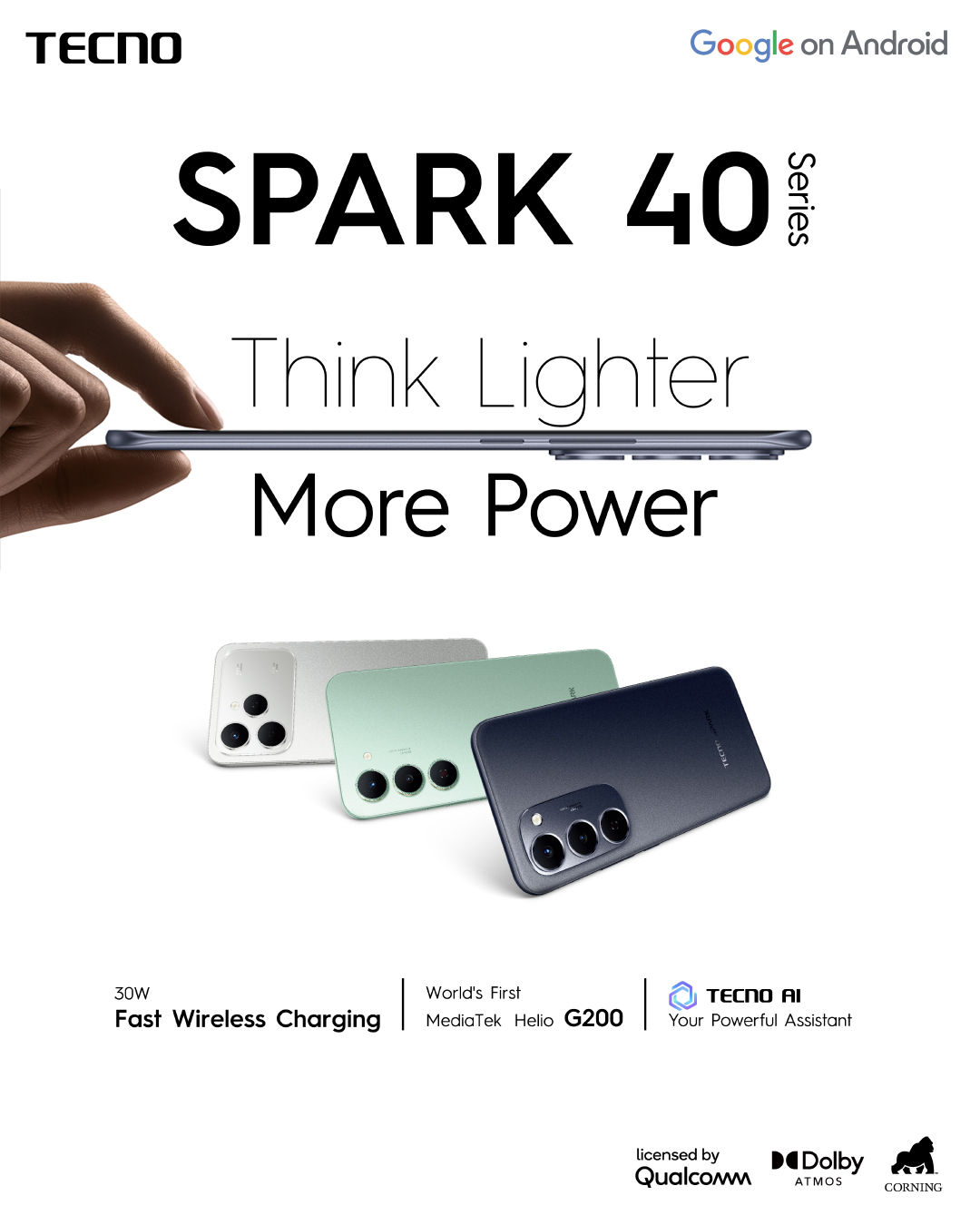 TECNO Breaks Limits with Ultra-Slim Spark 40 Smartphone – A Game ...
