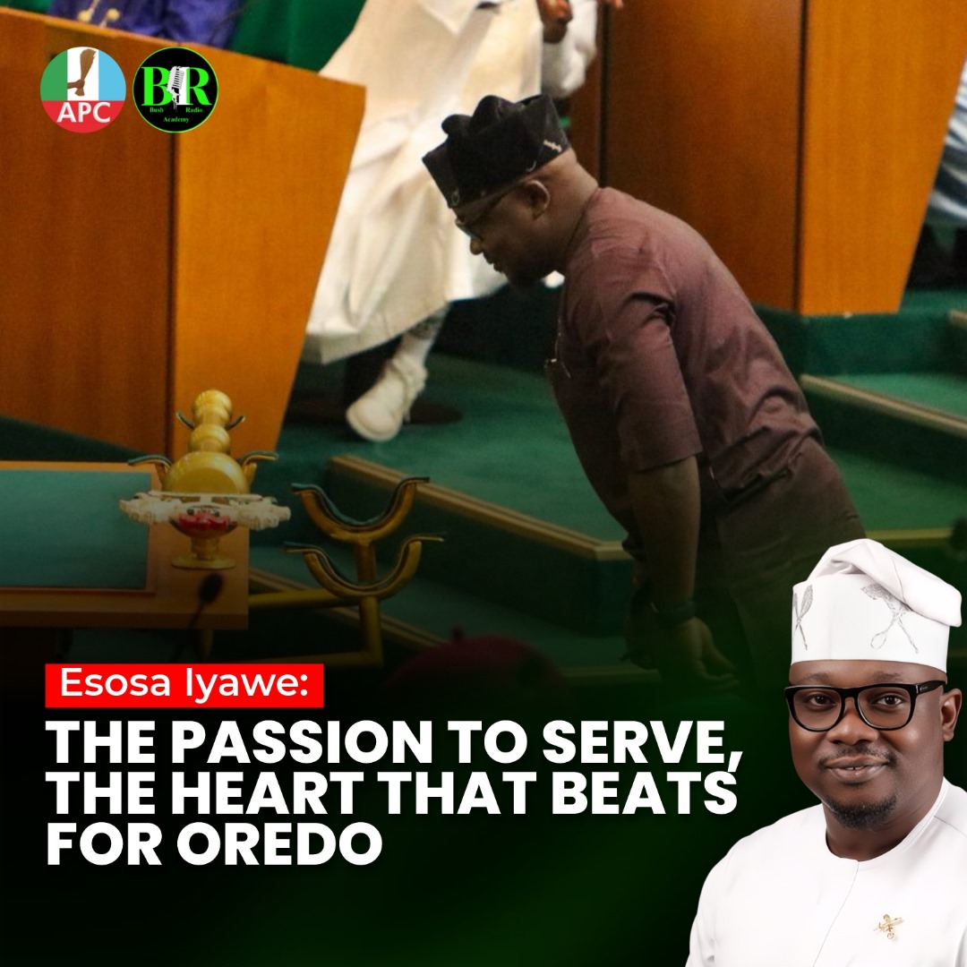 Esosa Iyawe: The Passion To Serve, The Heart That Beats For Oredo ...