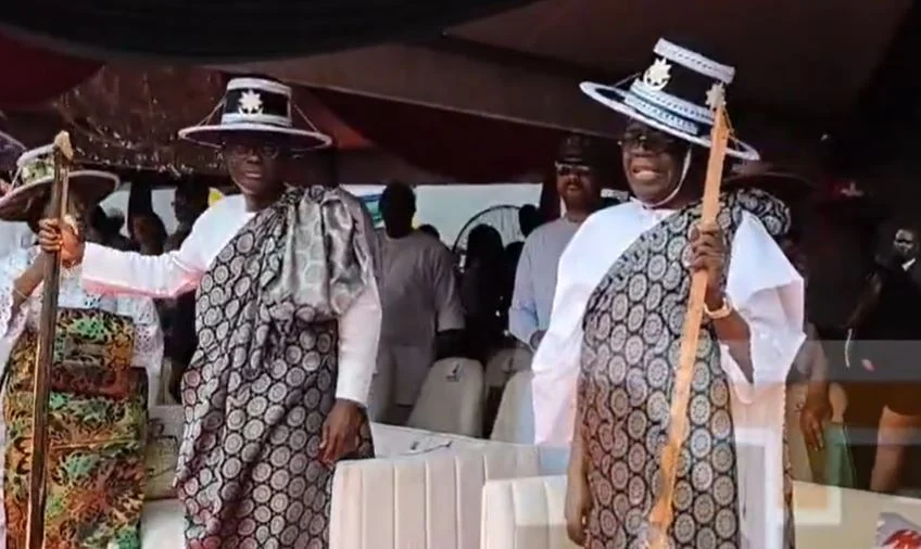 President Tinubu Makes Grand Return To Lagos Eyo Festival. | NivoNews.com